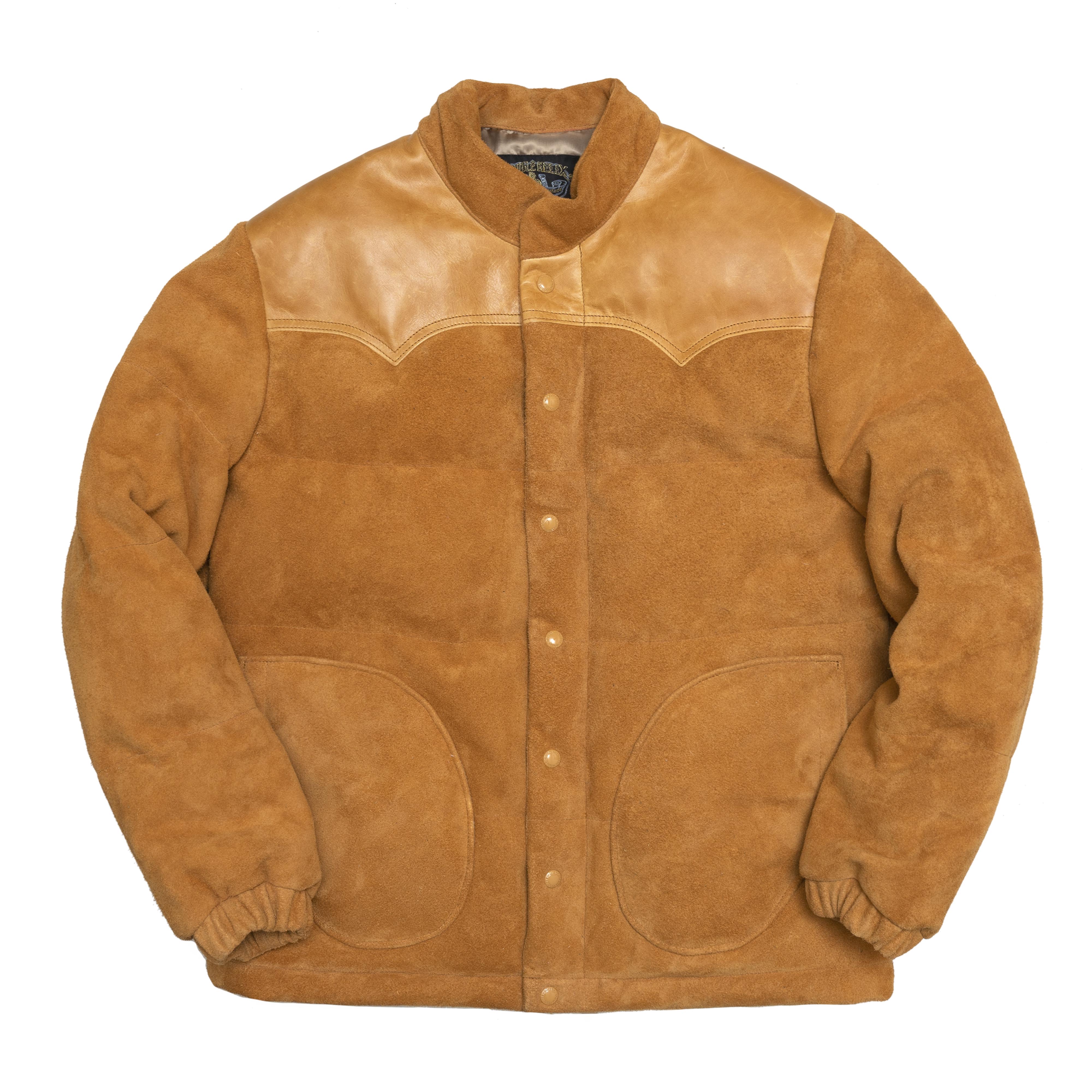 The Boxer Jacket Beige - DOUBLE HELIX