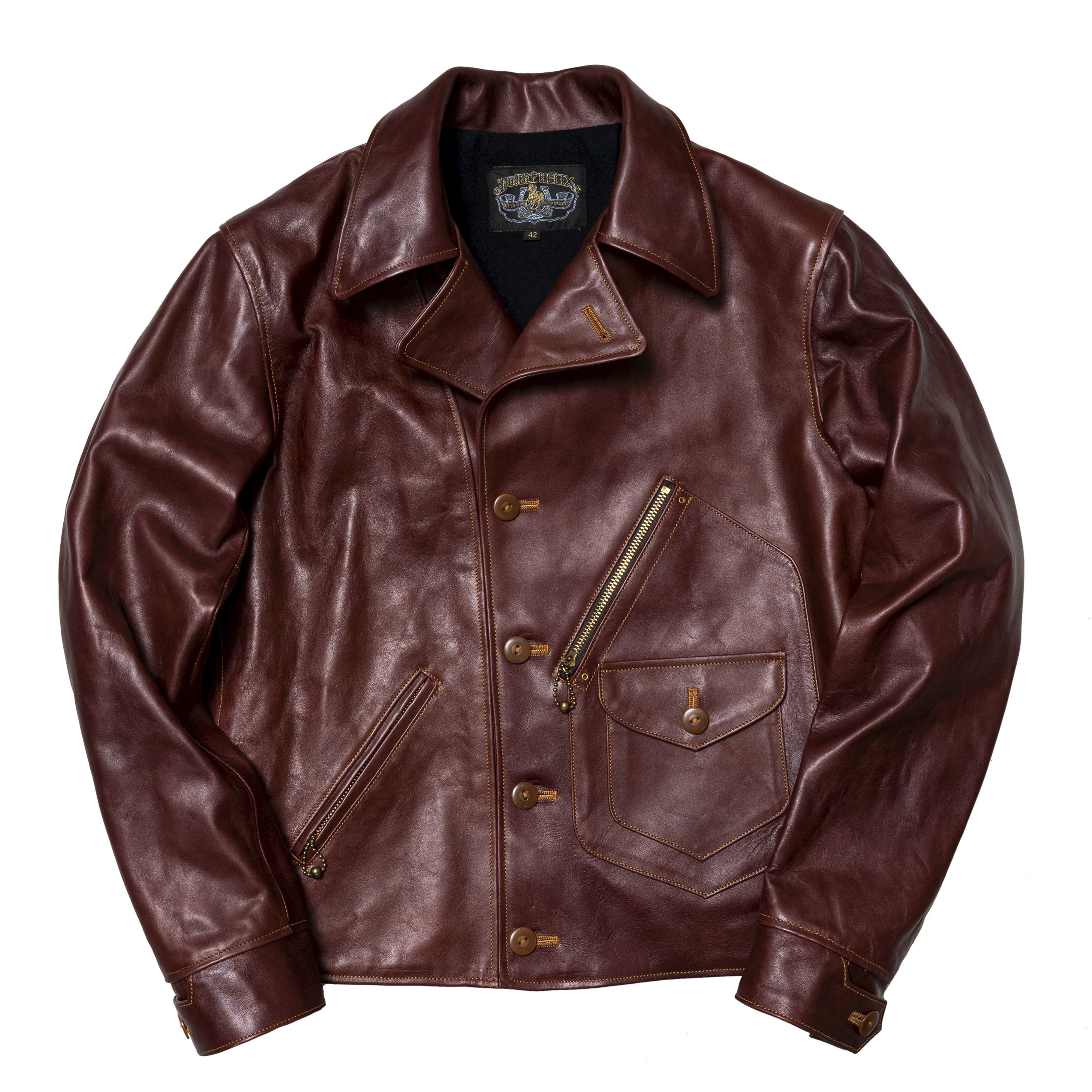 RIDERS LEATHER JACKET - DOUBLE HELIX