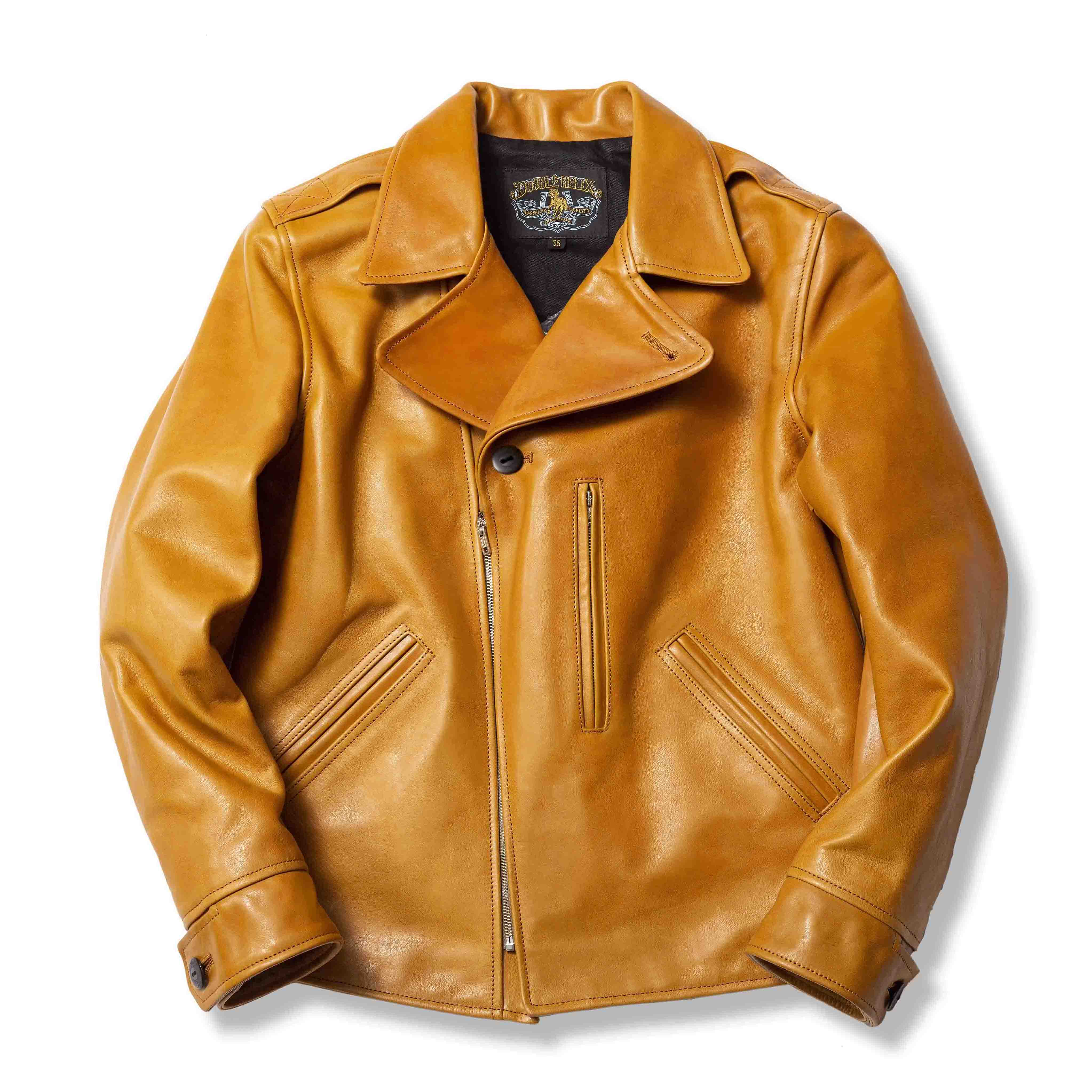 CASUAL LEATHER JACKET - DOUBLE HELIX